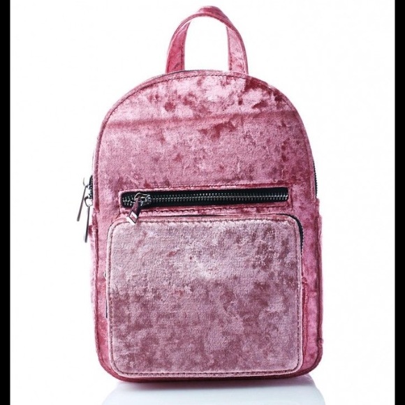 Sugar Thrillz | Bags | Sugar Thrillz Princess Party Velvet Backpack Bag ...